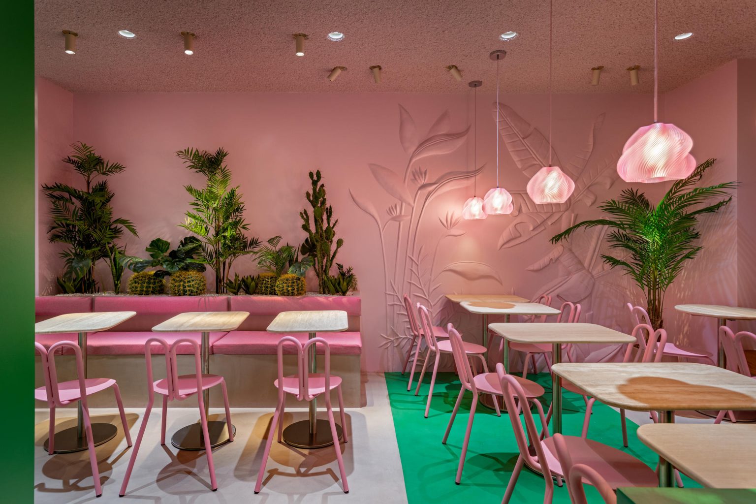Bon Bouquet Cafe by Between the Walls studio - Interior Design ...