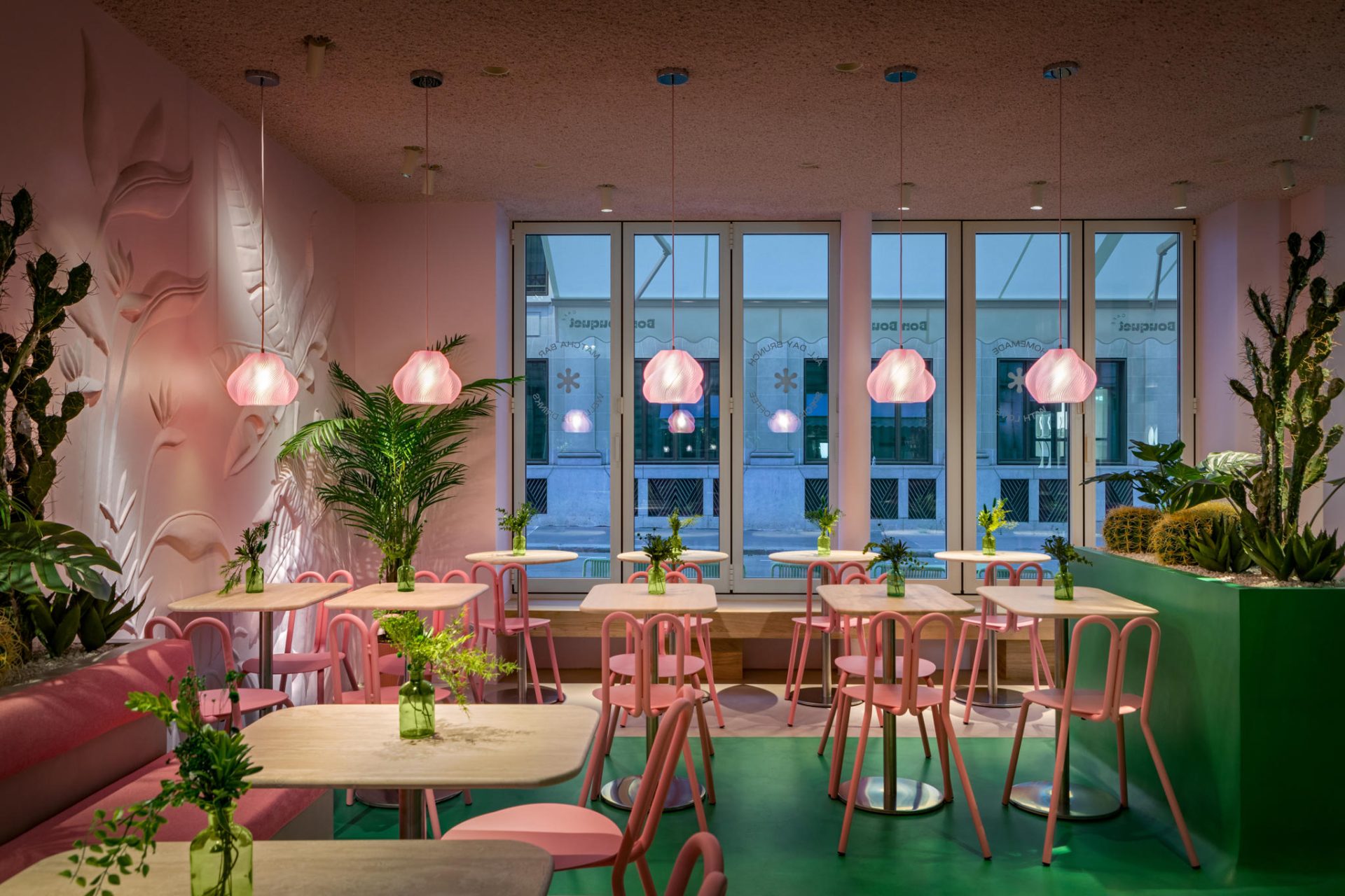 Bon Bouquet Cafe by Between the Walls studio - Interior Design ...