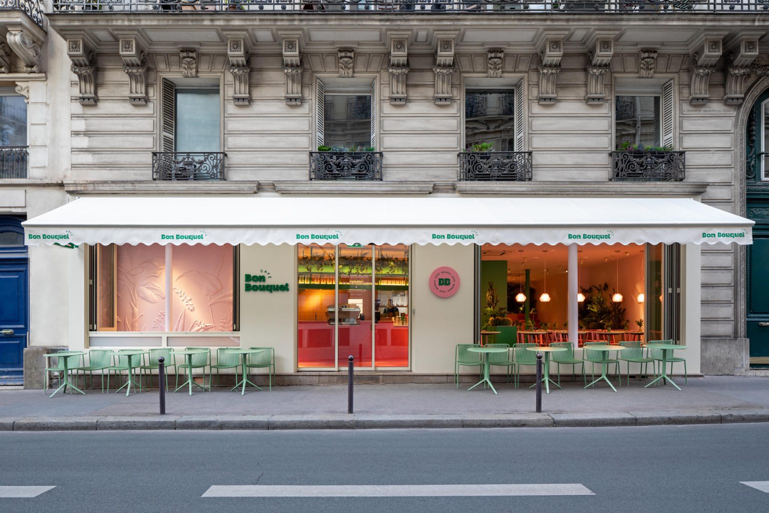 Bon Bouquet Cafe by Between the Walls studio - Interior Design ...