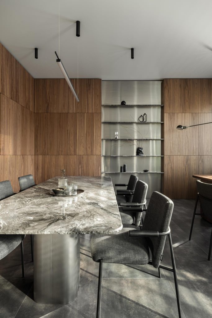Stone Debris Office by Anastasiia Lukashova - Interior Design - Inspiration