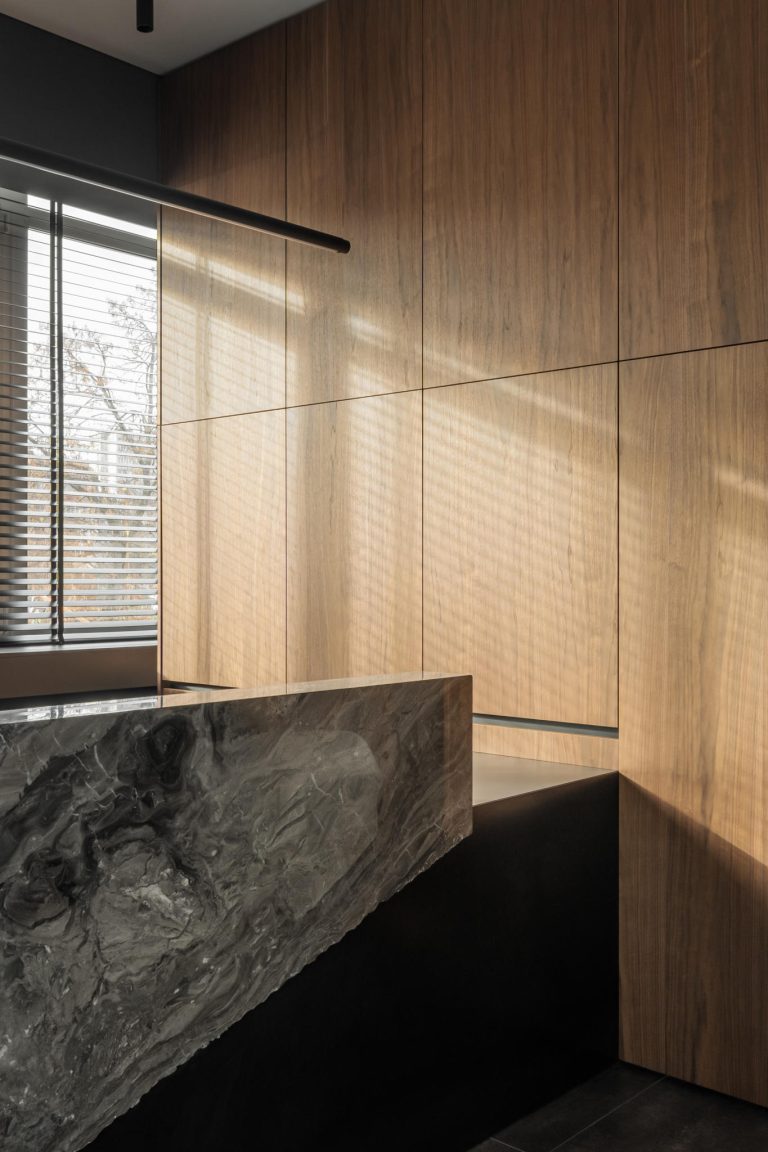 Stone Debris Office by Anastasiia Lukashova - Interior Design - Inspiration