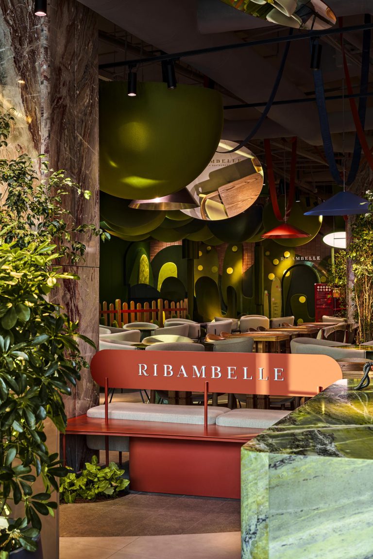 RIBAMBELLE restaurant by DA BUREAU - Interior Design - Inspiration