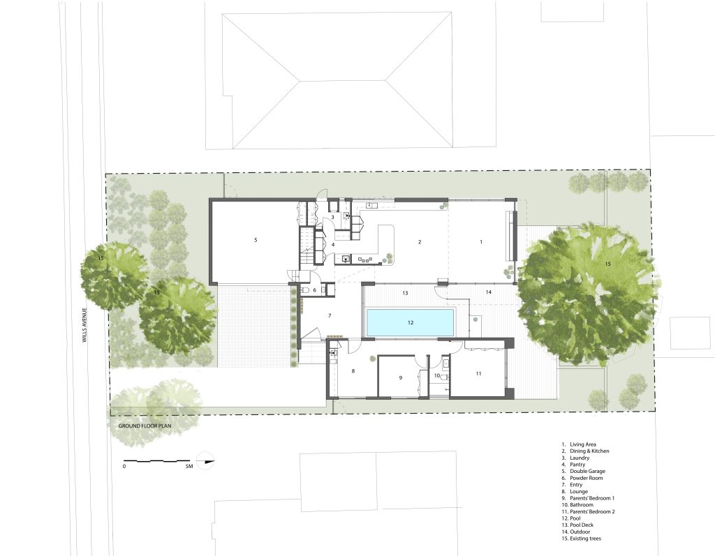 Mahogany House Intergenerational Home by R ARCHITECTURE - Interior ...